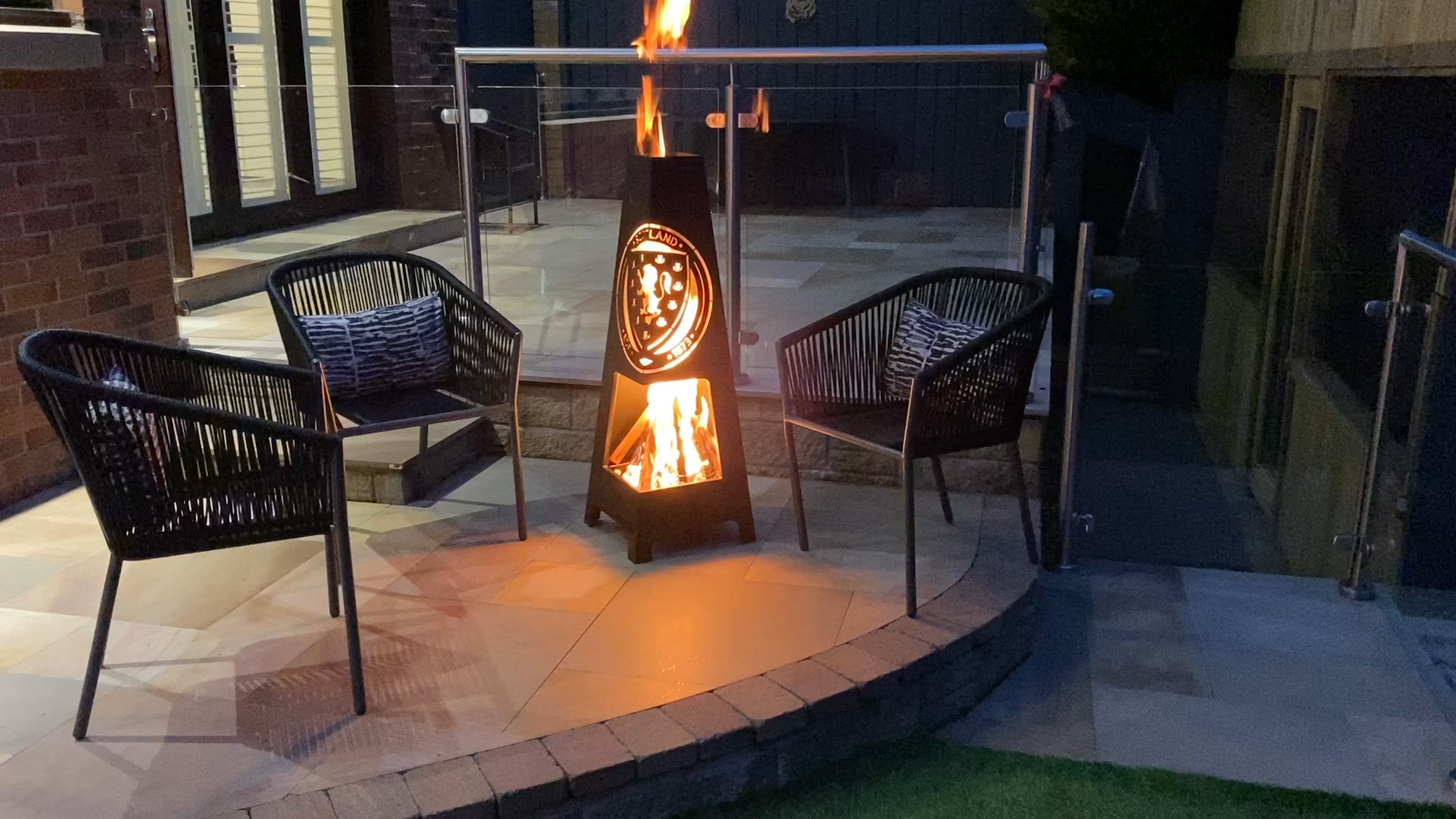 The UK's largest producer of fully licensed sports branded Fire Pits